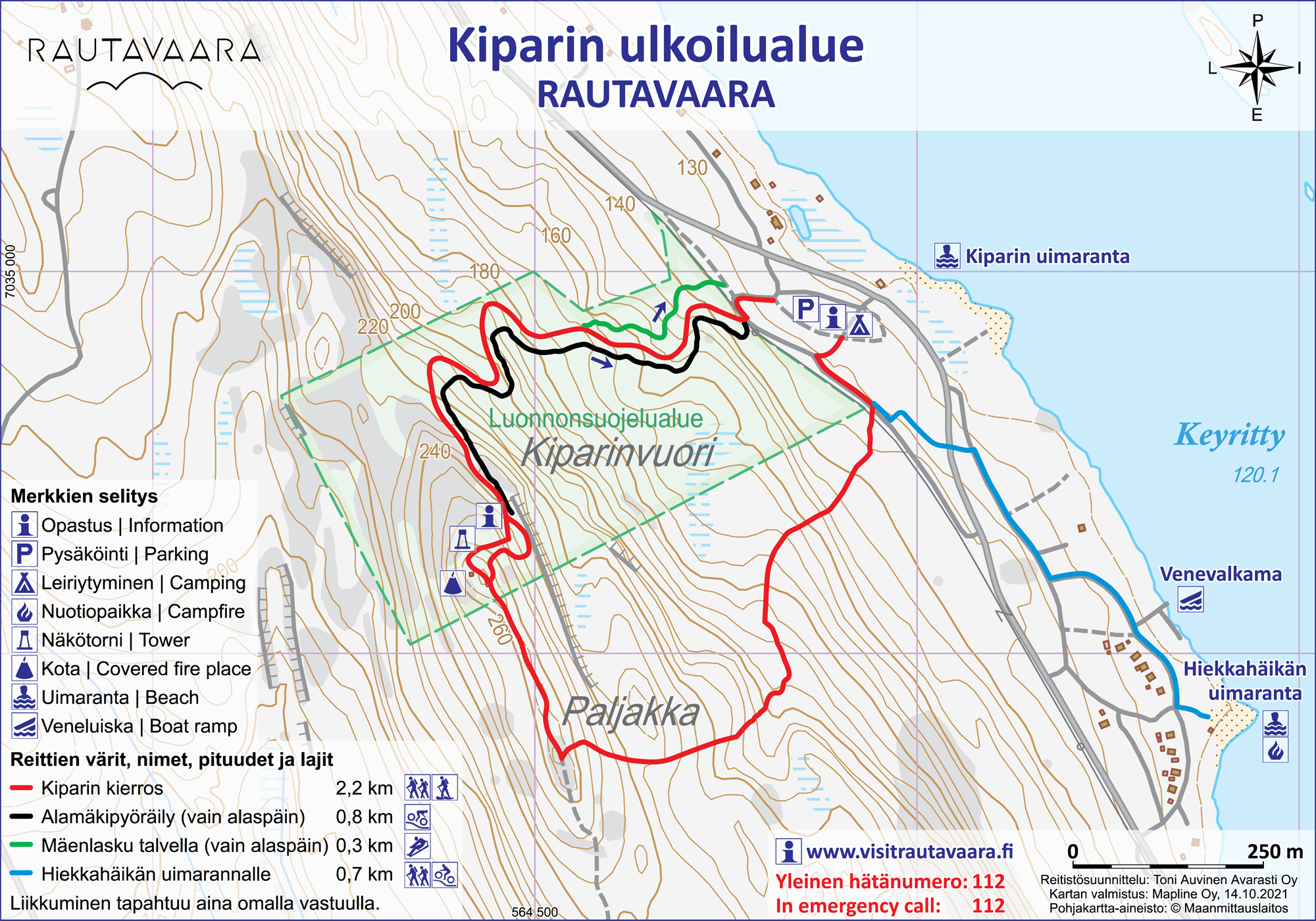 Kipari’s recreational area - Rautavaaran kunta